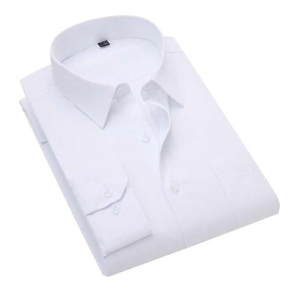 商品名:  Dress Shirts for Men Long/Short Sleeve Slim Fit Wicking Cooling Wrinkle Free Solid Shirt (as1, Alpha, 5X_l, Regula...