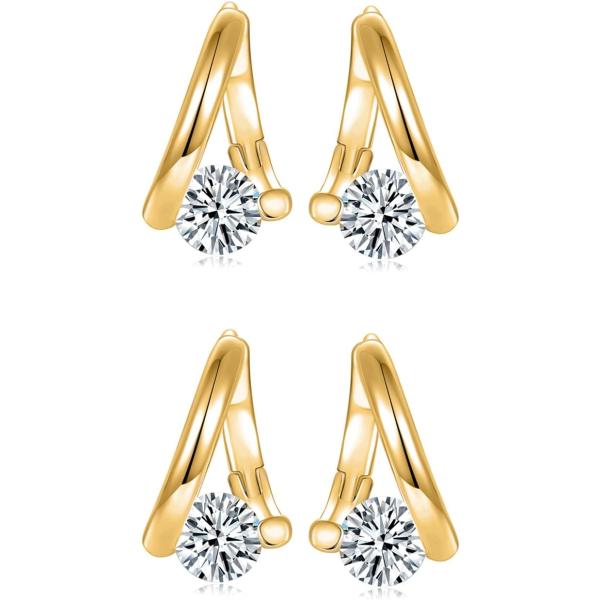 商品名Flysmus Halolux Lymphvity ゲルマニウムイヤリング アテナイズ リンパピアス ハロルクス リンパ系ゲルマニウム イヤリング リンパドレナージイヤリング スパークル キュービックジルコニア フープイヤリング レデ...