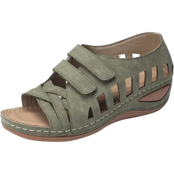 商品名SBGMoSJ Womens Plantar Fasciitis Shoes Orthopedic Diabetic Walking Shoes Walking Sandals Women Red Sandals for Women ...