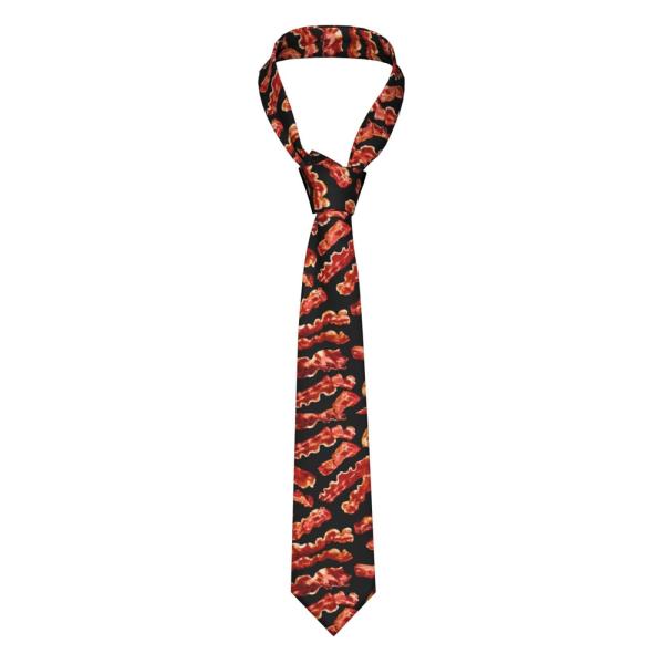 商品名:  NEZIH Bacon Pattern Print Men'S Ties For Groom, Groomsmen Neckties Wedding Costume Accessoriesブランド: NEZIH商品サイズ: On...