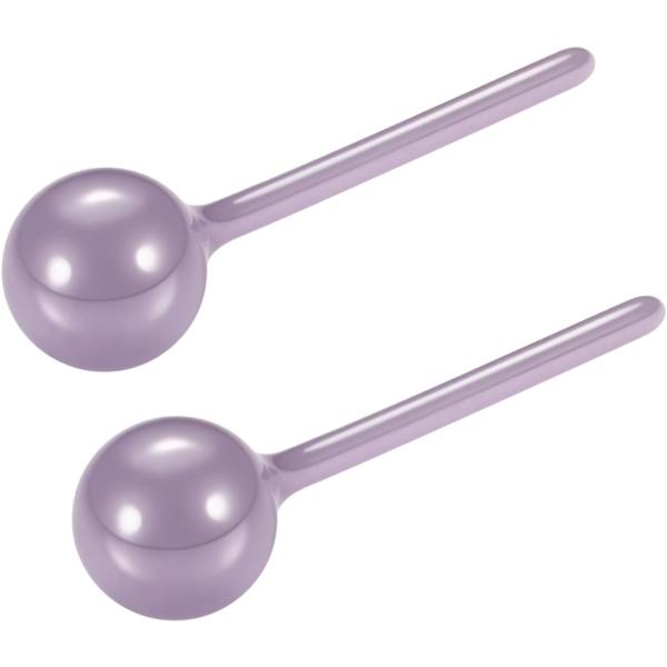 商品名FUNLMO ボールスタッドイヤリング 敏感な耳用 セラミックスタッドイヤリング 低刺激性 小さなスタッドイヤリング 磁器イヤリング レディース メンズ ギルズ クラシカルラウンドボールスタッドイヤリングセット 1ペア, 4mm ce...