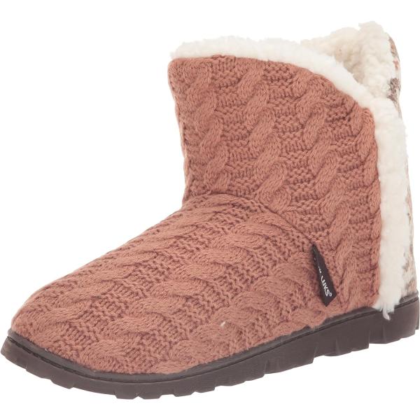 商品名MUK LUKS レディース シャイアン スリッパ, C.rose ケーブル, X-LargeMUK LUKS Women's Cheyenne Slipper, C.Rose Cable, X-Largeブランド：MUK LUKS商...