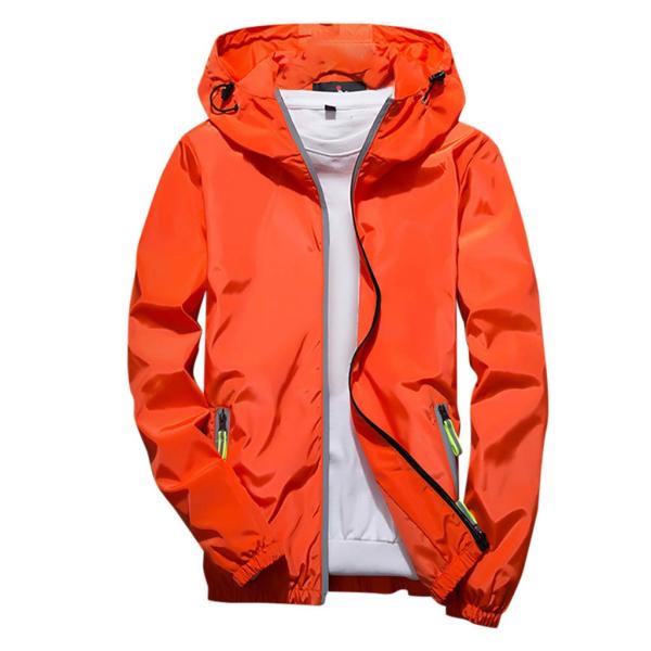 商品名:  Rain Jackets For Men Waterproof With Hoodies Full Zip Plain Slim Fit Big And Tall Light Coats Heated Winter Jacket...
