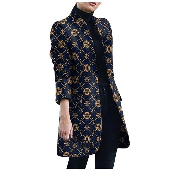 商品名:  ZEFOTIM Jackets for Women,Fashion Plus Size Trendy Oversized Blazers For Women Business Casual Long Plaid With Poc...