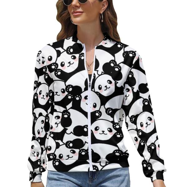 商品名:  AMRANDOM Women's Baseball Jacket Long Sleeves Varsity Jacket Uniform Hoodie Sweater Sport Sweatshirt Coat Compatib...