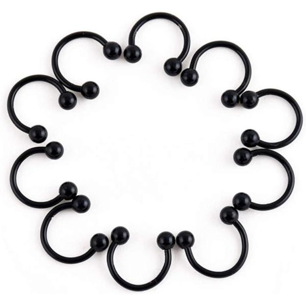 商品名10 pcs Stainless Steel Horseshoe Bar Lip Nose Ear Ring Stud Body Piercing setブランド：Generic商品サイズ：高さ：2 cm横幅：2 cm奥行：2 cm重...