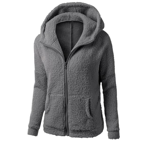 商品名:  Today Deals Prime Womens 2023 Winter Long Sleeve Sherpa Jackets Warm Fuzzy Fleece Full Zip Hoodie Coats Plus Size ...