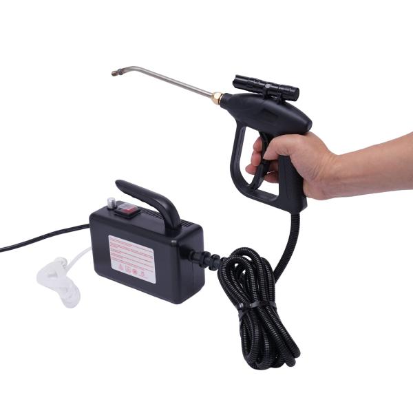 商品名:  MuChaIOAK High Pressure Steam Cleaner, 1700W 110V Automatic Mobile Cleaning Machine Handheld 360〓 Portable Car Ste...