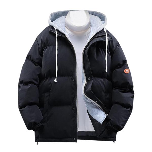 商品名:  Pufferjackets Sherpa Lined Hooded Jacket Long Sleeve Winter Casual Jacket Mens Mens Tuxedo Suit Set Grey Leather J...