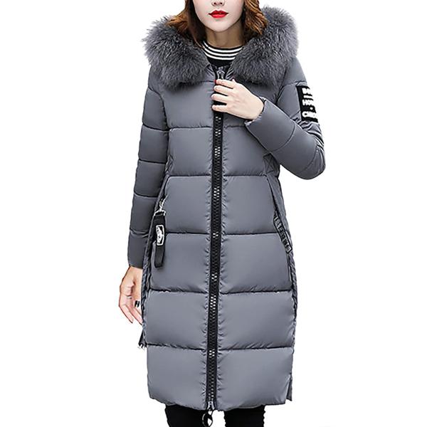 商品名:  Faux Fur Hooded Jacket Women Puffer Coat Women Mid Length Plus Size Winter Coats for Women My Orders Placed Recent...