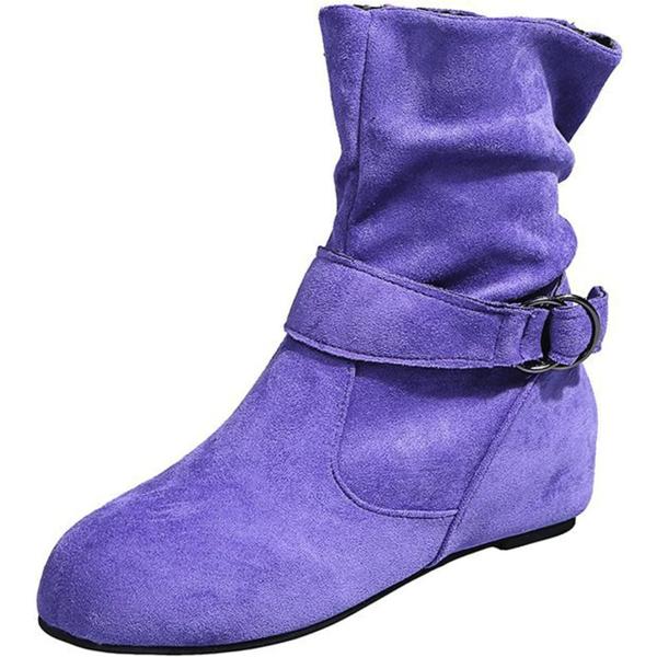 商品名SBGMoSJ Ankle Boots for Women No Heel Wide Width Ankle Booties for Women Low Heel Dressy Ankle Boot for Women White W...
