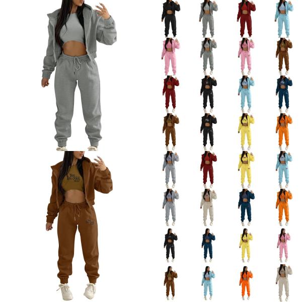 商品名:  WZPIMT Women Sweatsuits Sets 2 Piece Outfits Loungewear Long Sleeve Tops And Joggers Sweatpants 2 Piece Sweatsuit ...