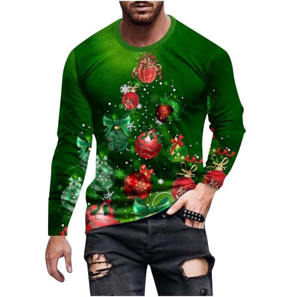 商品名:  Running Jackets For Men 2023 2024 Sudadera Cuello Redondo para Hombre Jersey B〓sico Navidad Camisetas Manga Larga ...