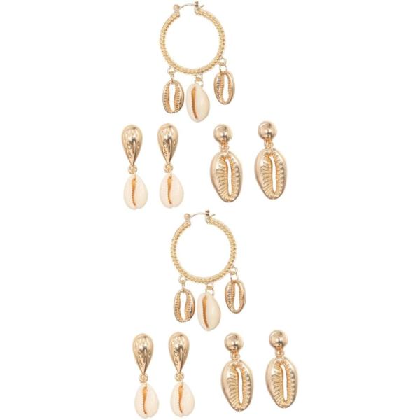 商品名SOIMISS 6 Pairs Women’s Earrings Conch Earrings Post Earrings for Women Earrings for Women Orrous Earings for Women H...