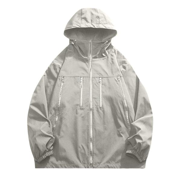商品名:  Ymosrh Jacket For Men, Waterproof Rain Jacket Lightweight Hooded Shell Travel Hiking Golf Jacket Men Big And Tall ...
