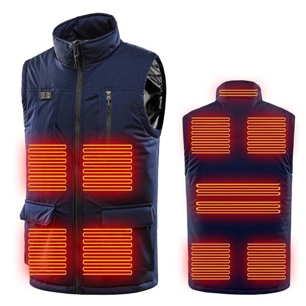 商品名:  JEGULV Womens Winter Coats Women's Mens Plus Size Heated Jackets with 3 Heat Levels USB Electric Heated Jacket 9 H...