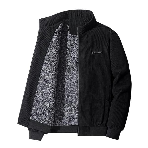 商品名:  Ymosrh Jackets For Men, Full-Zip Corduroy Jacket Sherpa Lined Trucker Turn Down Collar Warm Winter Jacket Men's Wo...