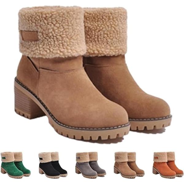 商品名Libiyi Boots, Libiyi Seniors' Chunky Heel Winter Boots, Libiyi Women's Chunky Heel Round Toe Snow Boots, Libiyi Boots...