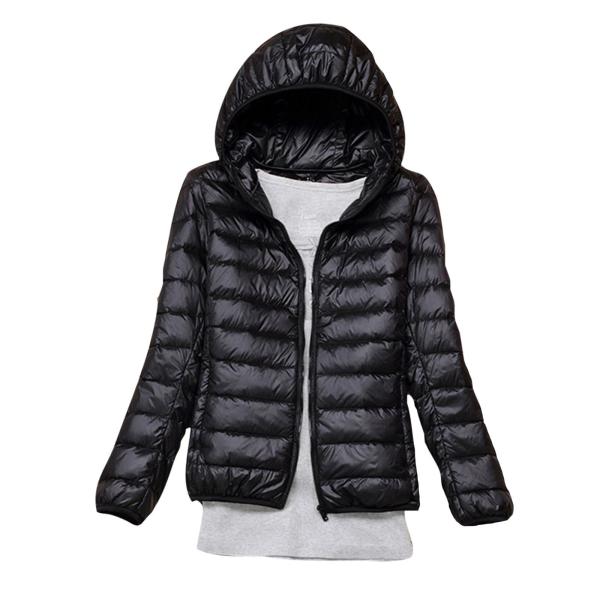 商品名:  LEMONONSTORE Lightweight Puffer Jacket Women Plus Size Padded Down Coats Zip Up Warm Winter Jacket Outerwear with ...