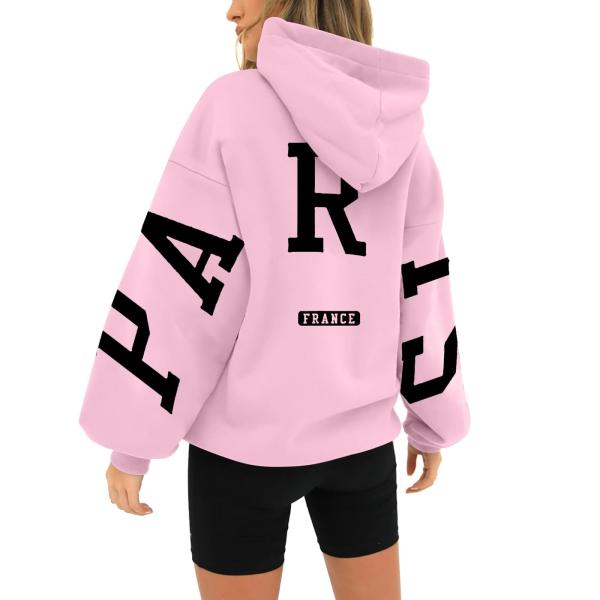商品名:  Womens Oversized Hoodies Sweatshirts Women's Long,coat sale,pink y2k clothes,comfort colors sweatshirt,workout wom...
