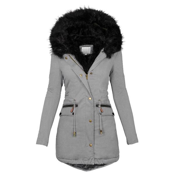 商品名:  Winter Jackets For Women, Abrigo De Invierno Para Mujer Thick Fuzzy Long Sleeve Coats Trendy Warm Hooded Outerwear...