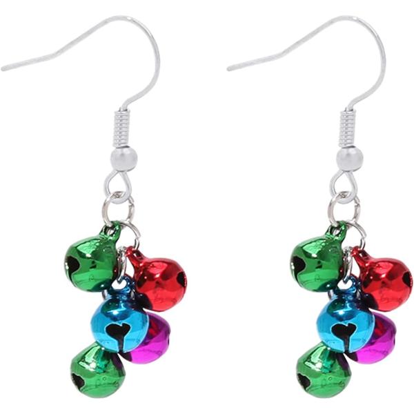 商品名Christmas Dangle Earrings For Women Set Christmas Tree Hook Drop Dangle Earrings Crystal Earrings Jewelry Gift (C, On...