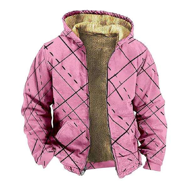 商品名:  POLNHDLT Sport Coats for Men, Hoodies For Men Zip Up Winter Fleece Lined Graphic Jacket Windproof Cold Weather War...