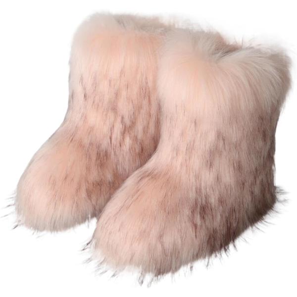 商品名Black Snow Boots for Women Dressy Womens Knee High Boots Winter Fashion 11.5 Ladies Snow Boots Waterproof Women's Win...