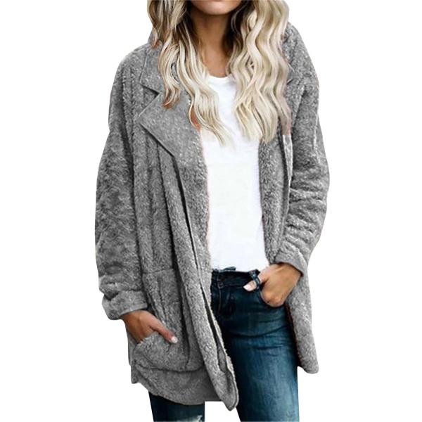 商品名:  Segaven Flannel Hoodie Women Jacket For Women Fuzzy Jacket Winter Jacket Women Shrugs For Women Black Coat Women D...