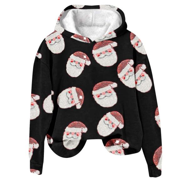 商品名:  Vifucz Workout Jackets For Women Plus Size 2023 2024 Sudaderas Navidad para mujer Casual Sudaderas capucha Lindo P...