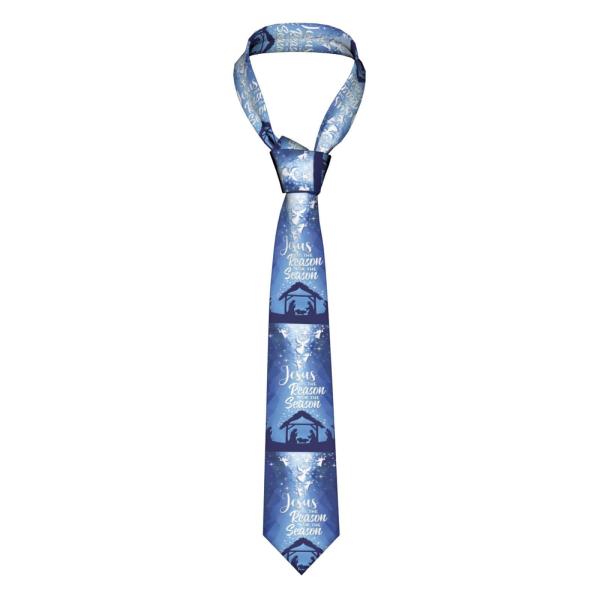 商品名:  ertquji Jesus Is The Reason For The Christmas Season Silk Ties For Men Casual Necktie Funny Neck Tie For Outfit Ac...