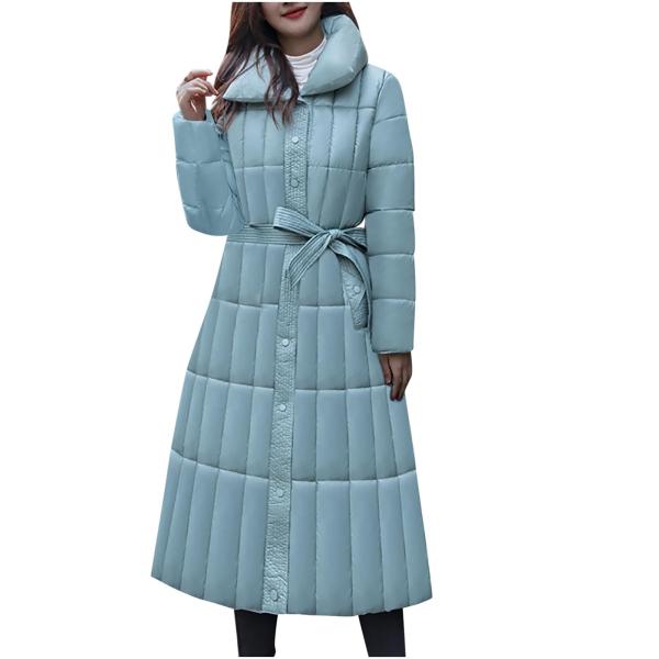 商品名:  V-065 Royal Blue Womens Long Outfits Fleece Lined Sherpa Puffer Jackets Coats for Women Casual with Hood Winter Fa...