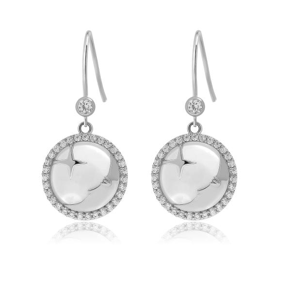 商品名Meissa Celestial Dangle Earrings for Women Boho Star Earrings S925 Sterling Silver Fashion Jewelry Christmas New Year...