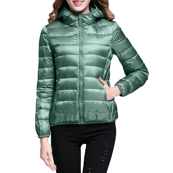 商品名:  KASAAS Womens Puffer Jackets Lightweight Packable Down Jacket Zip Up Quilted Fall Winter Coats Warm Outerwear with...