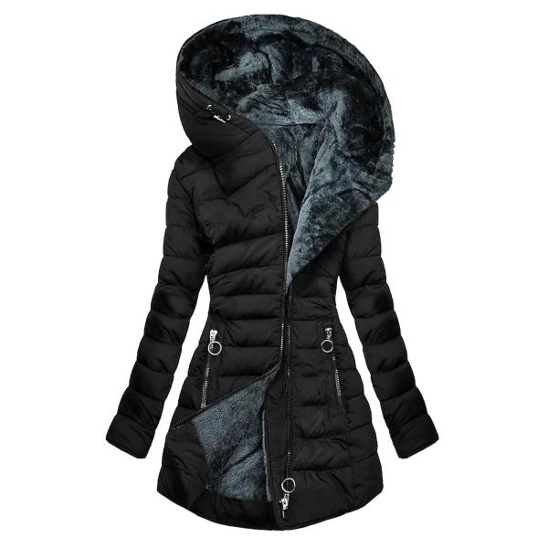 商品名:  Winter Coats for Women Long Winter Coats for Women Warm Thicken Fleece Lined Coat Faux Fur Parka Jacket Winter Lon...