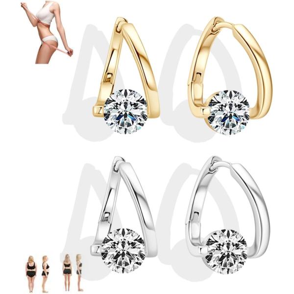 商品名Atheniz ピアス レディース ハロルクス リンパ系ゲルマニウムピアス クリスタルセラピーイヤリング リンパデトックスイヤリング ラウンドラインストーンスタッドイヤリング ジュエリーギフト 女の子向け, 金属, その他Lympha...