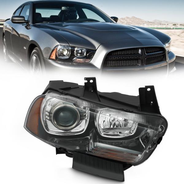 商品名:  KARPAL Right Passenger Side HID Headlight With Bulbs Fit for 2011 2012 2013 2014 Dodge Charger Replaces 57010412AD...