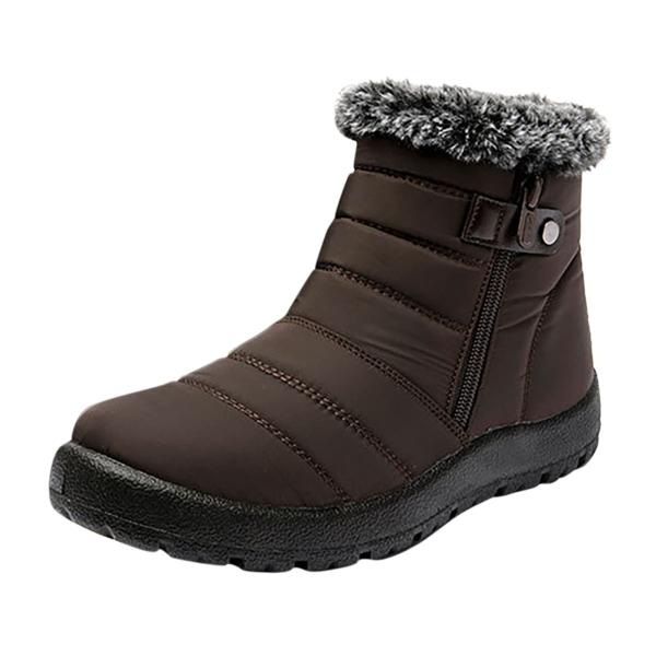 商品名:  Womens Size 11 Slip on Snow Boots 2023 Winter Womens Mid Tall Boots Woman Winter Boots Knee High Womens Classic No...