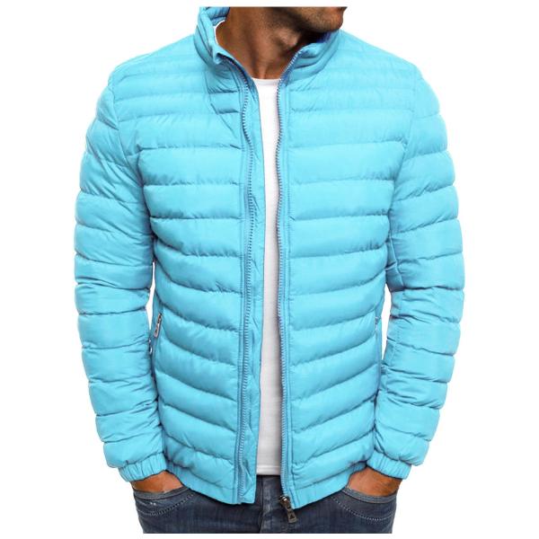 商品名:  BIFUTON Mens Lightweight Puffer Jackets Zipper Down Jackets Windproof Warm Winter Coats Thicken Quilted Puffy Jack...