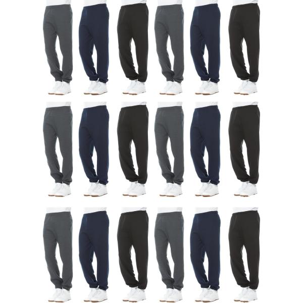 商品名:  Yacht &amp; Smith 18 Pack Wholesale Mens Jogger Sweatpants, No Pockets, No Drawstring, Homeless Shelter Donation, ...