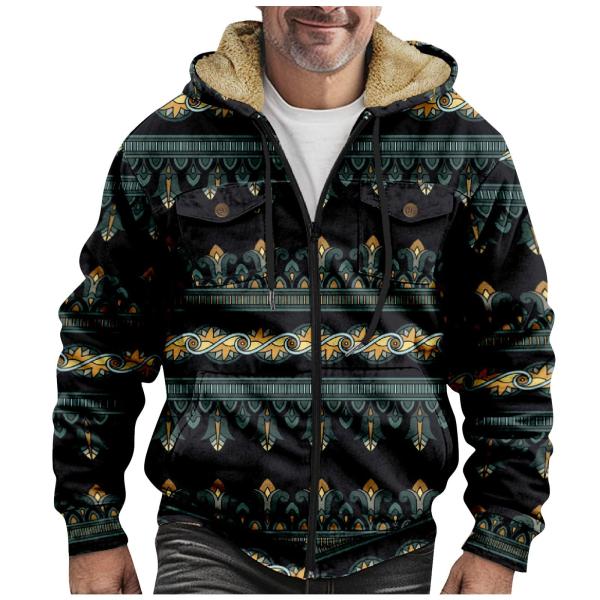 商品名:  Flannel Jacket for Men Thermal Jacket for Men Sudaderas Para Hombre Jackets for Men Suede Jacket Men Mens Western ...