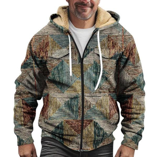 商品名:  Mens Coats Winter Mens Western Wear Sudaderas Para Hombre Men's Flannel Jacket Leather Coat Men Long Jacket for Me...