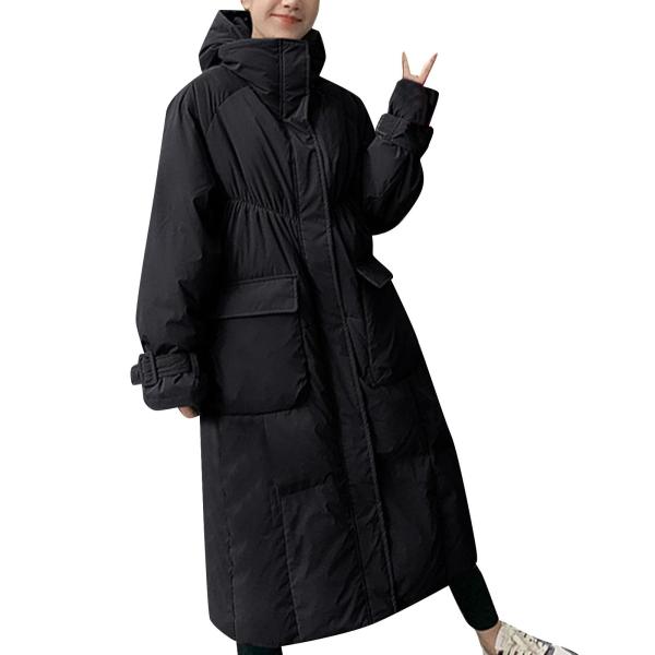 商品名:  wjiNFDFG Puffer Jacket Women Down Cotton Abrigos Mujer Invierno New Hooded Warm Jacket Female Loose Black Winter w...