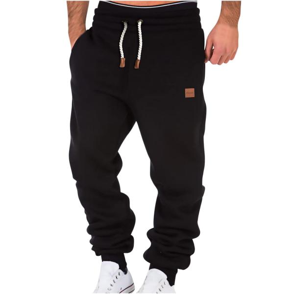 商品名:  Workout Shorts Men Fall 2024 2024 Cargo Sweatpants for Men Drawstring Solid Pockets Long Pants Elastic Waist Fashi...
