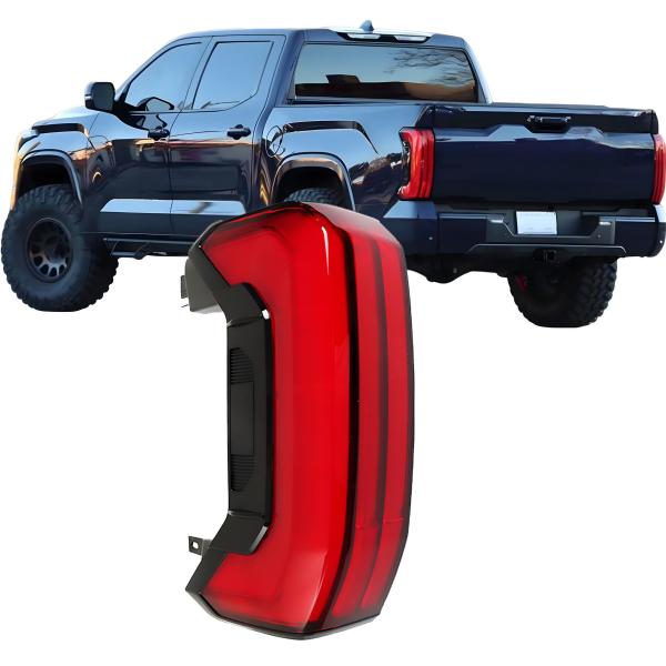 商品名:  Silscvtt Rear Brake Tail Light Assembly Non Sequential Replacement for Toyota Tundra 2022-2023 Driver Side Tail La...