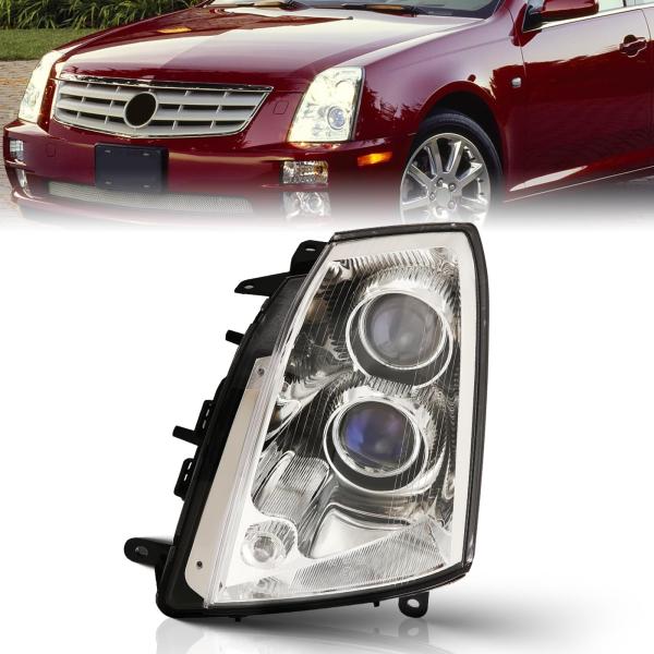 商品名:  KARPAL HID/Xenon Headlight Driver Left Side Fit for 2005 2006 2007 2008 2009 2010 2011 Cadillac STS 20836119 GM250...