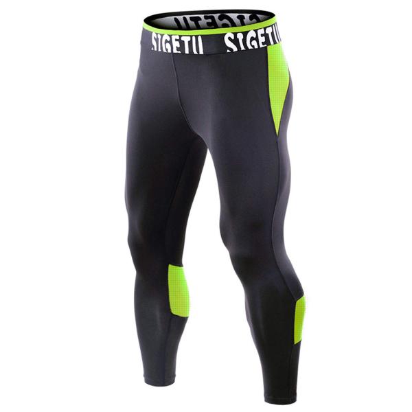 商品名:  Green Cargo Pants for Men Spring 2024 Men's Leggings Close-Fitting Modern Gym Bottoming Pants Stretchy Printed Pan...