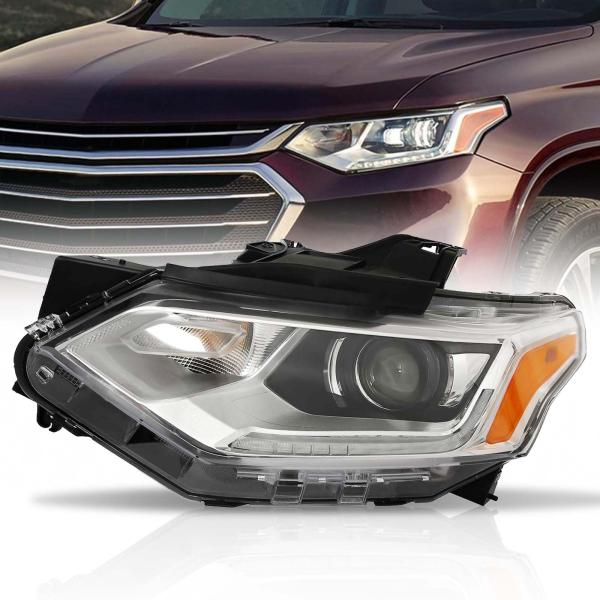 商品名:  KARPAL HID Headlight Headlamp Assembly Compatible With 2018 2019 2020 2021 Chevy Traverse Driver Left Side Replace...