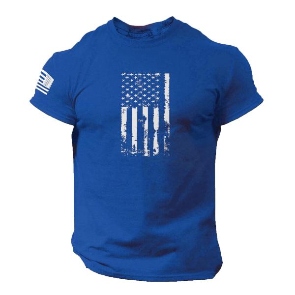 商品名:  Bluecatlala 4th of July Shirts Men Summer Casual Short Sleeve Tropical Shirt Simple Lightweight Top Dress T-Shirts...