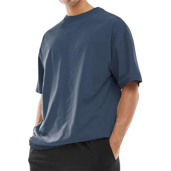 商品名:  JWNYJFB T-Shirts for Men Classic Short Sleeve Round Neck Solid Color Loose Basic Tees Summer Soft Moisture Wicking...